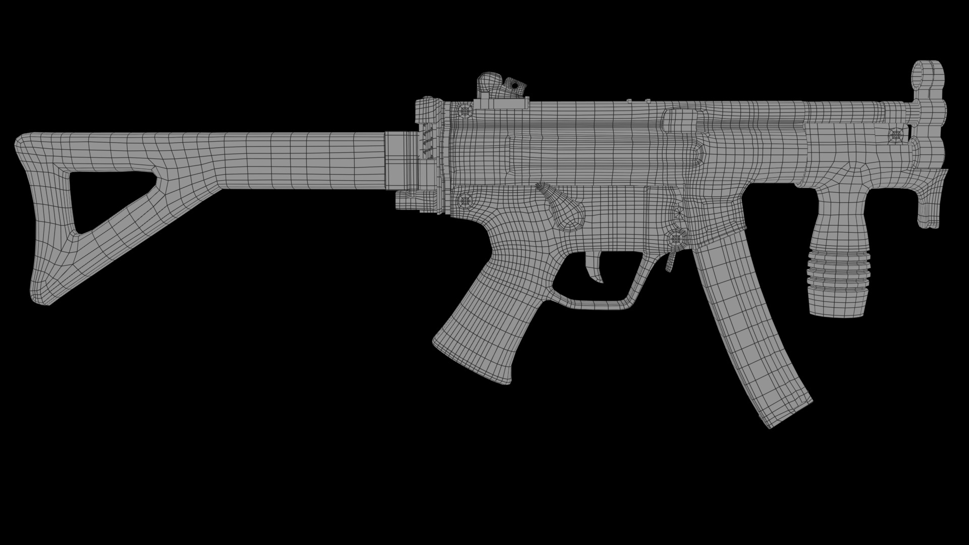 3D hk gun heckler koch model - TurboSquid 1372046