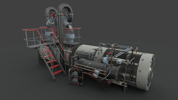 Machinery device industrial 3D model - TurboSquid 1359569