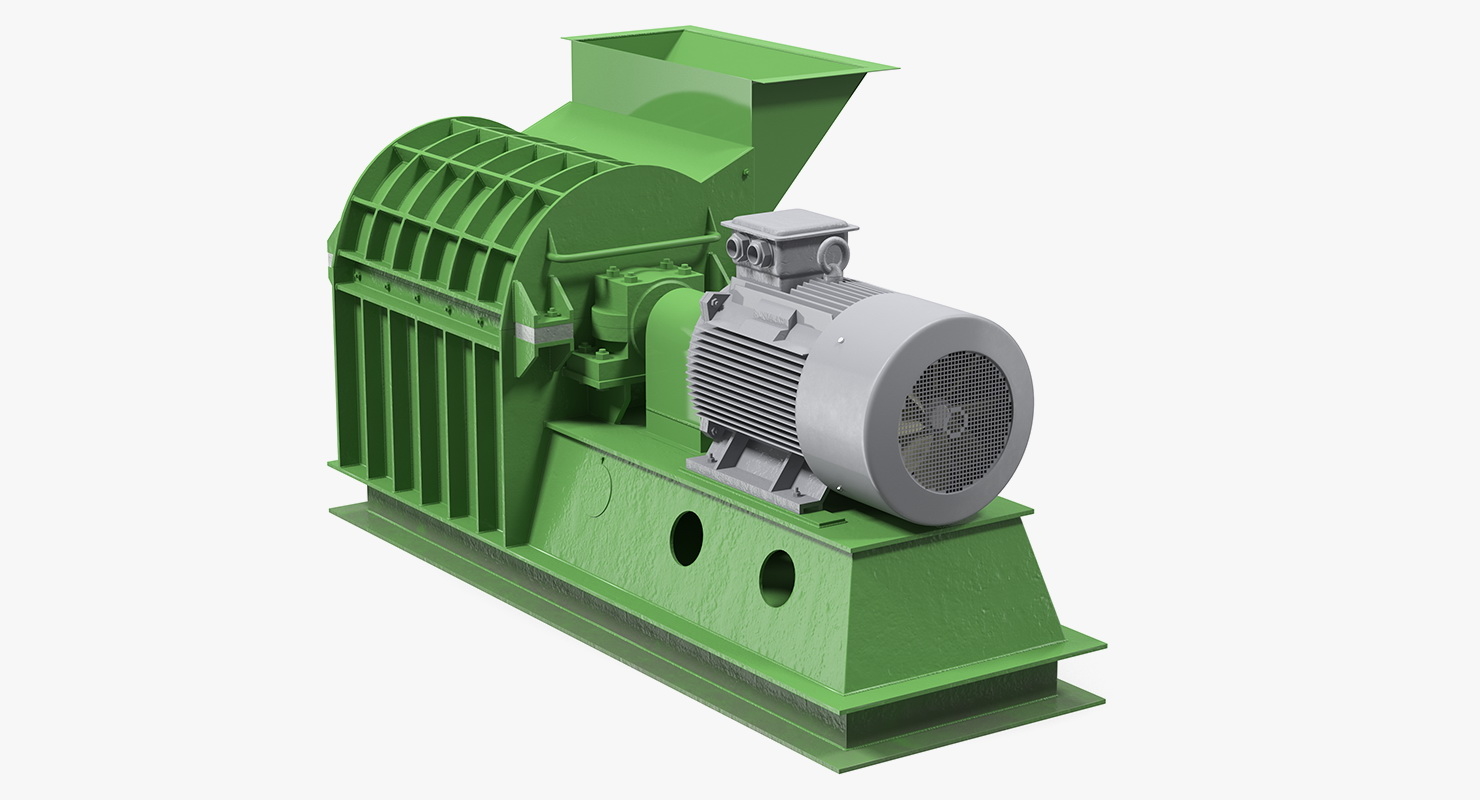 Crusher machines 3D model - TurboSquid 1374654