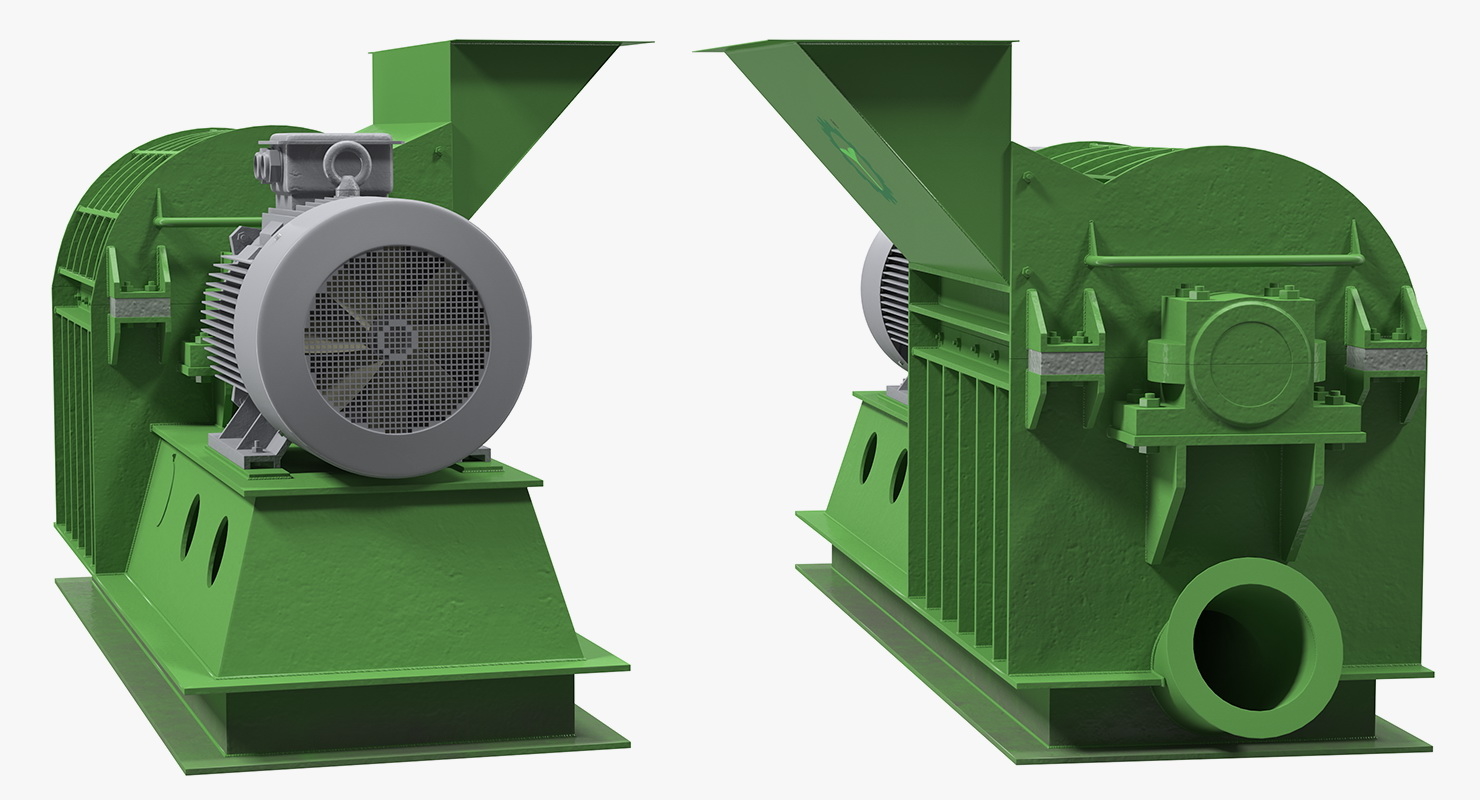 Crusher machines 3D model - TurboSquid 1374654