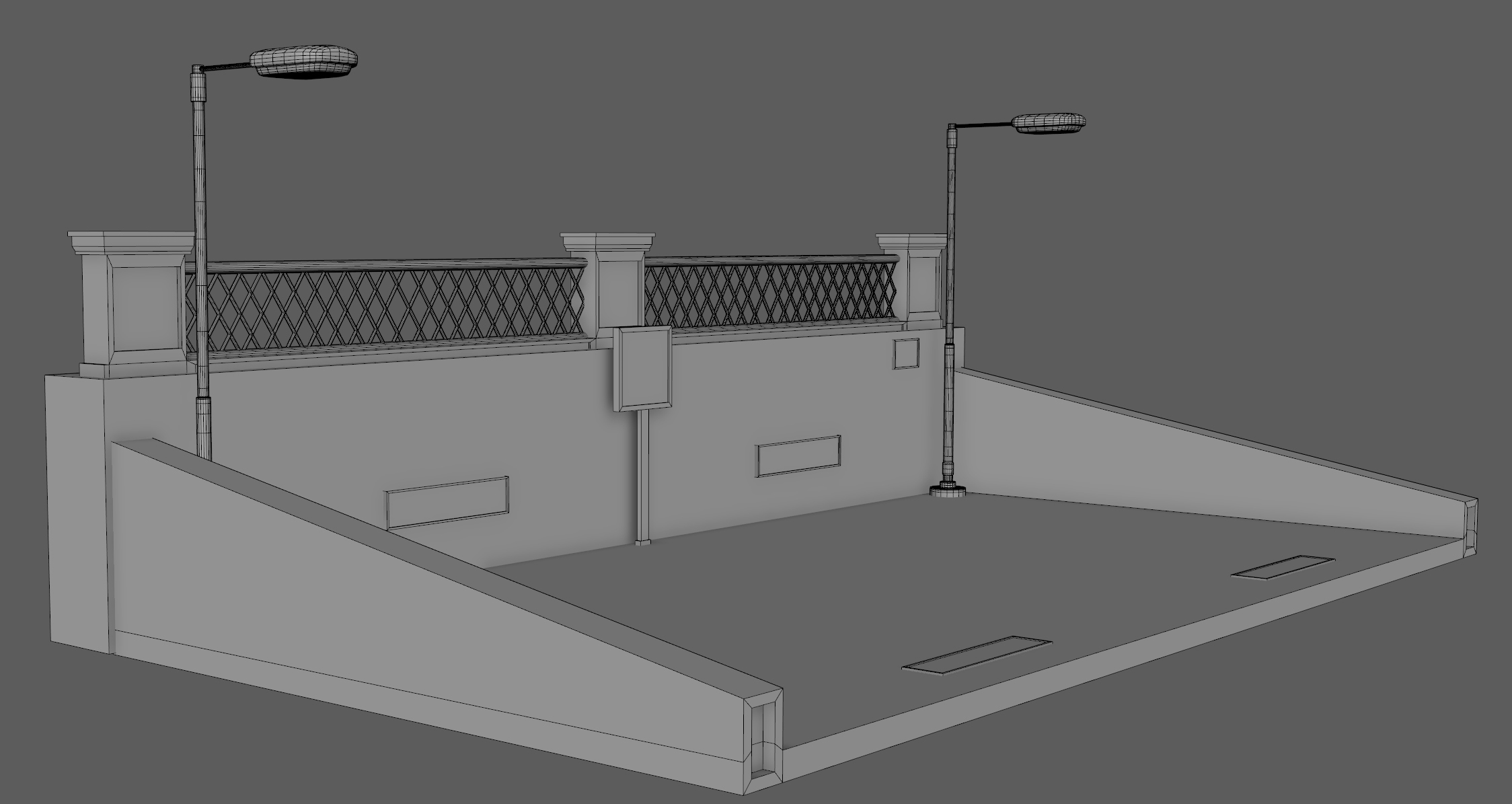 3D parking model - TurboSquid 1374717