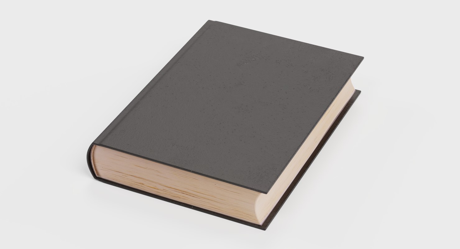 Blank book 3D - TurboSquid 1374737