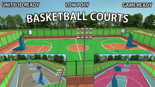 Basketball Court Blender Models for Download | TurboSquid