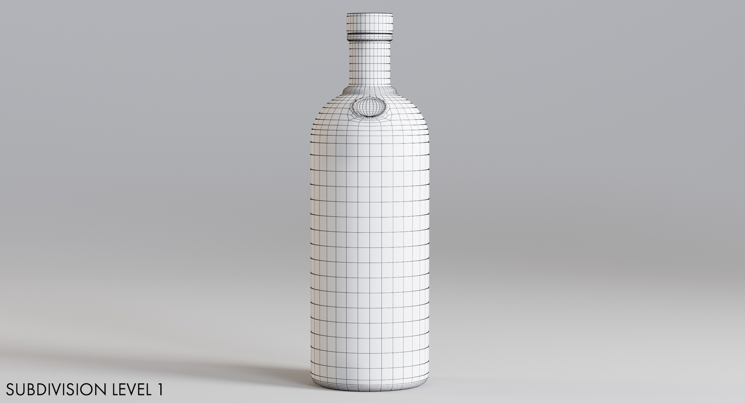 Absolut vodka 3D model - TurboSquid 1374819