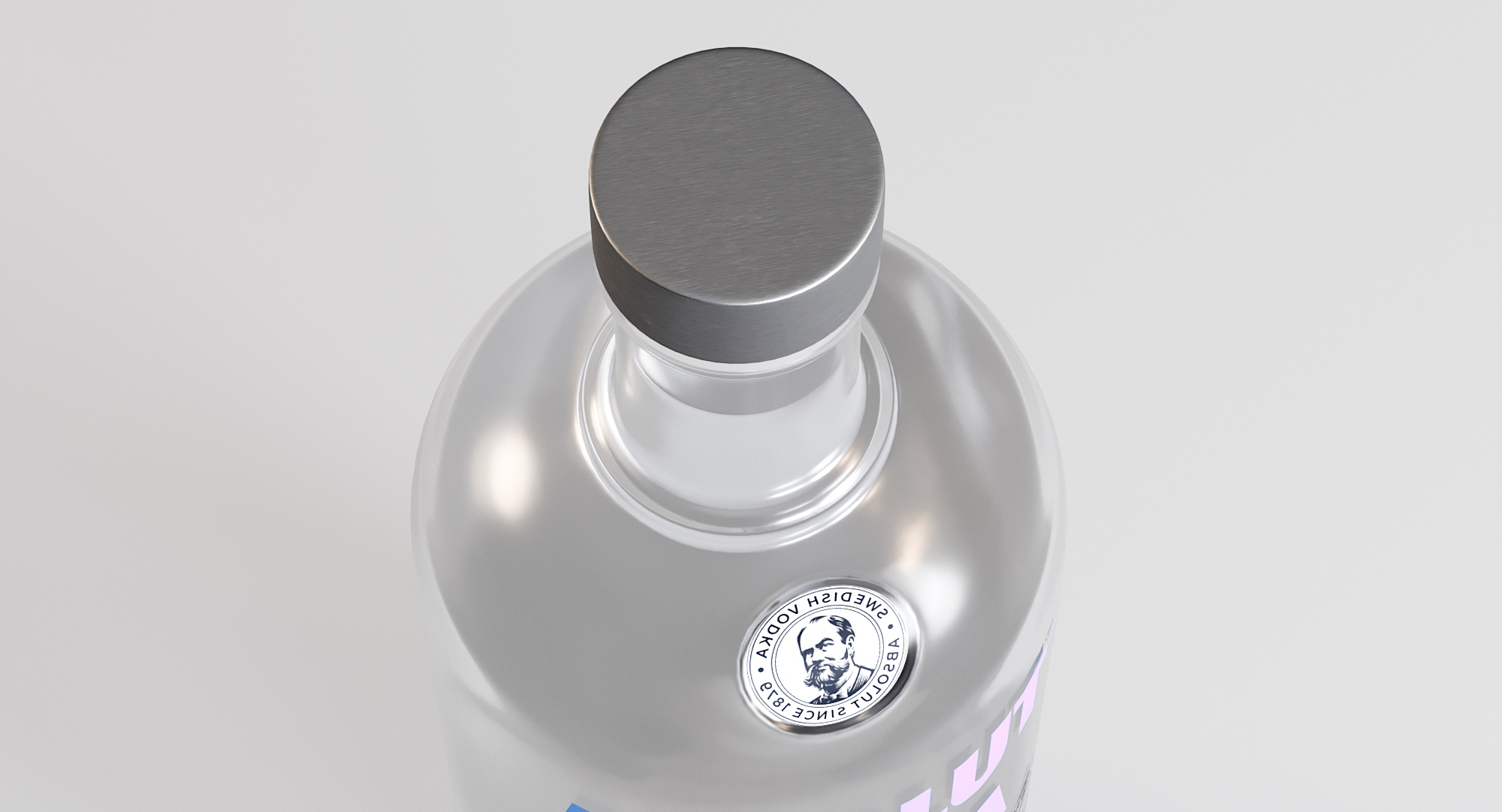 Absolut vodka 3D model - TurboSquid 1374819