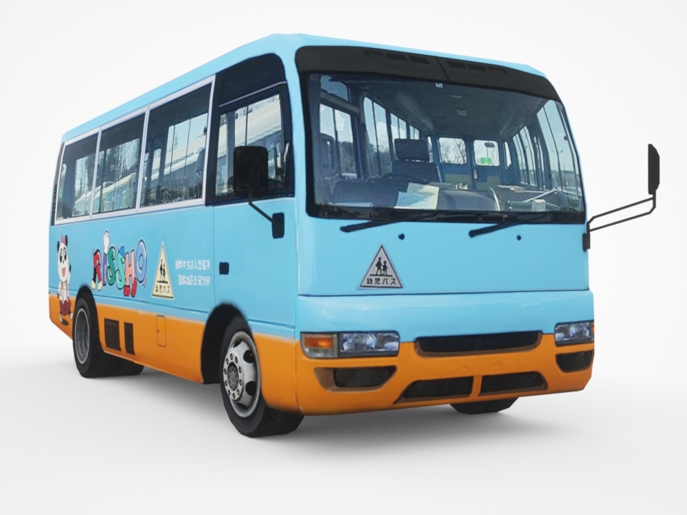 2002 nissan civilian bus 3D model - TurboSquid 1375023