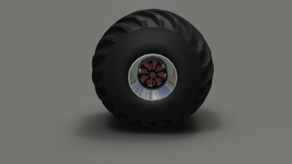 Free 3D model monster truck wheel - TurboSquid 1375058