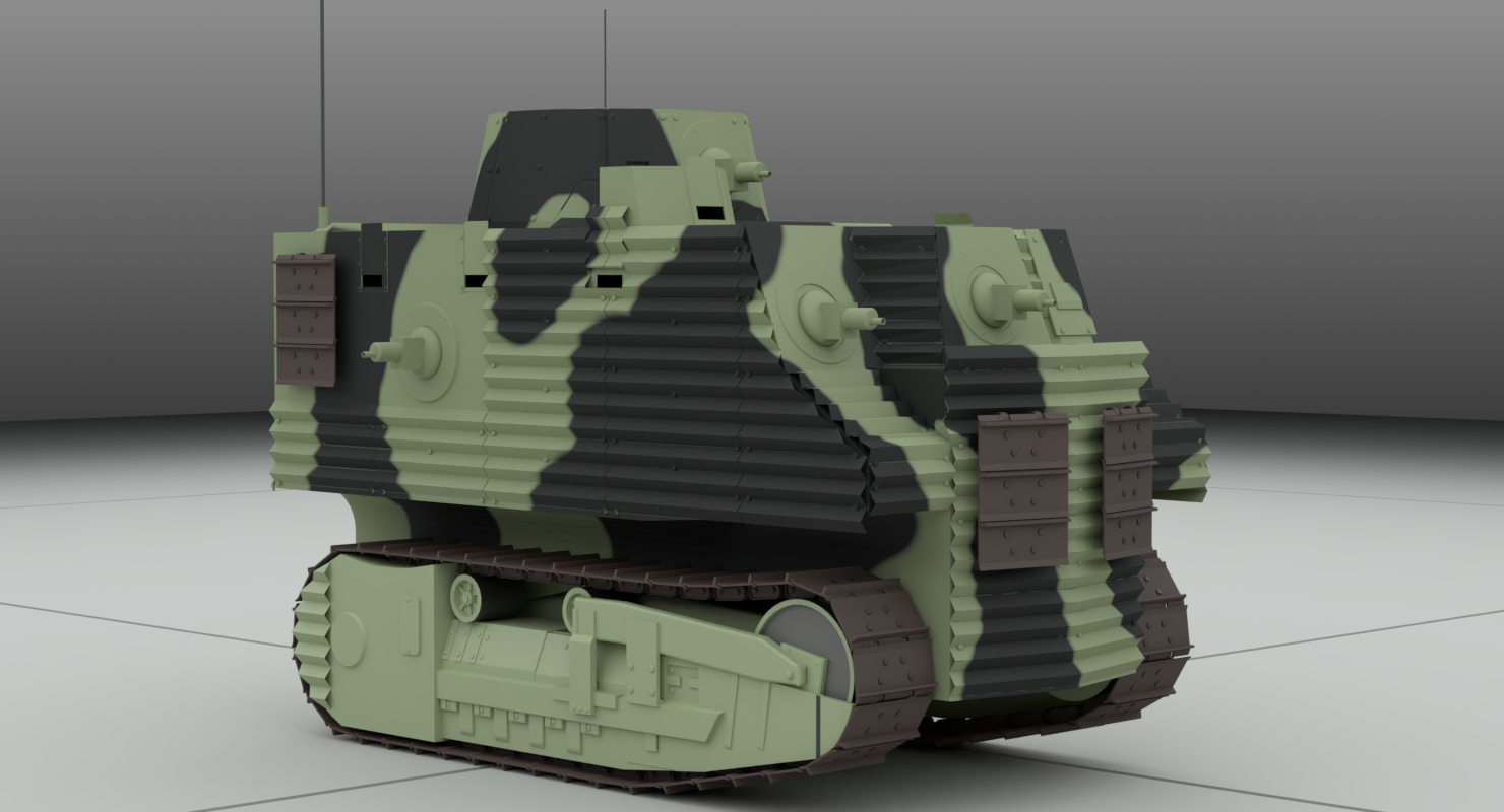 Vehicle bob semple tank 3D - TurboSquid 1375049