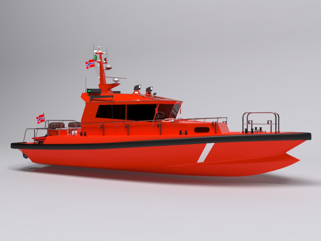 Rescue boat sar model - TurboSquid 1334804