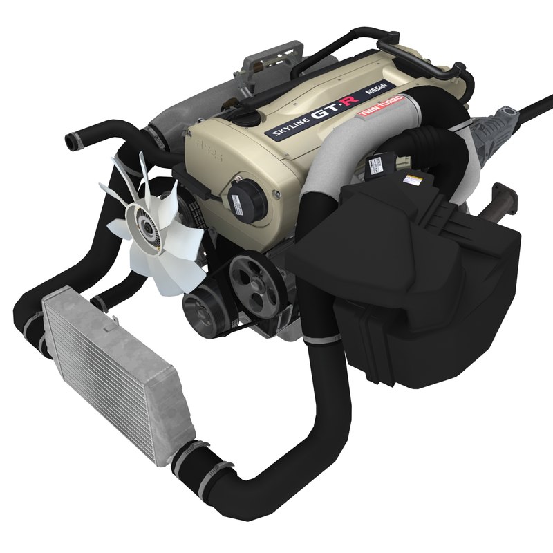 3D model rb26dett n1 engine nissan - TurboSquid 1375248