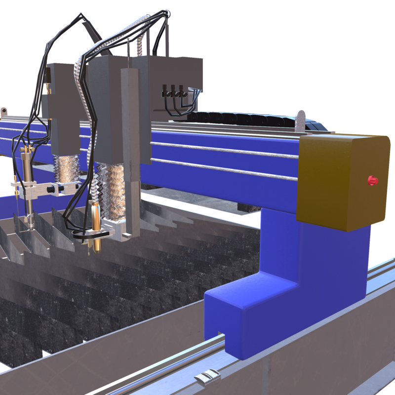 Laser cutter 3D model - TurboSquid 1375320