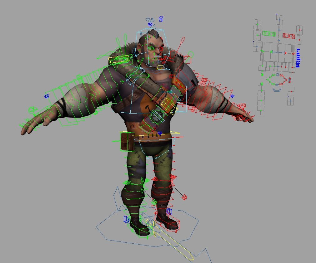 Rig animation 3D model - TurboSquid 1375357