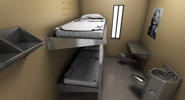 3D prison cell model - TurboSquid 1375385