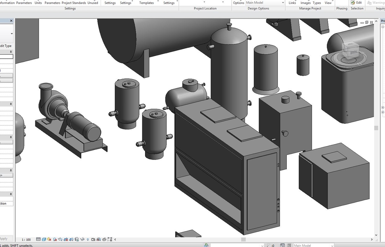Famílias Revit do Equipamento Mecânico 2016 Modelo 3D - TurboSquid 1375461