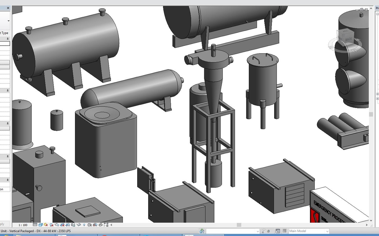 3D revit families 2016 mechanical model - TurboSquid 1375461