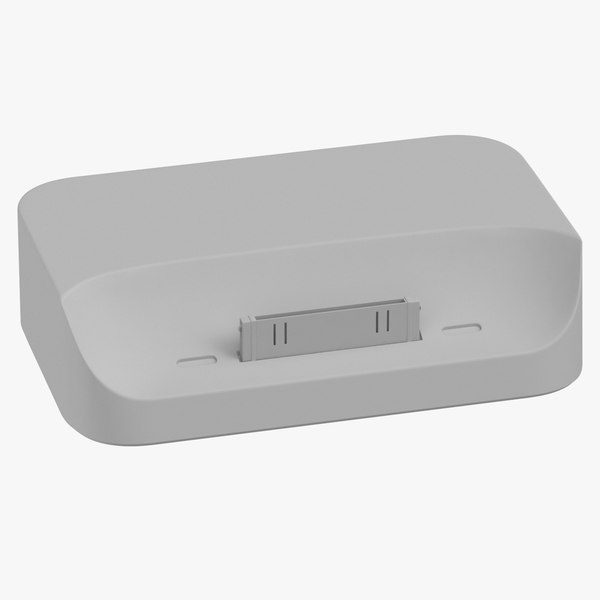 3d apple dock station model