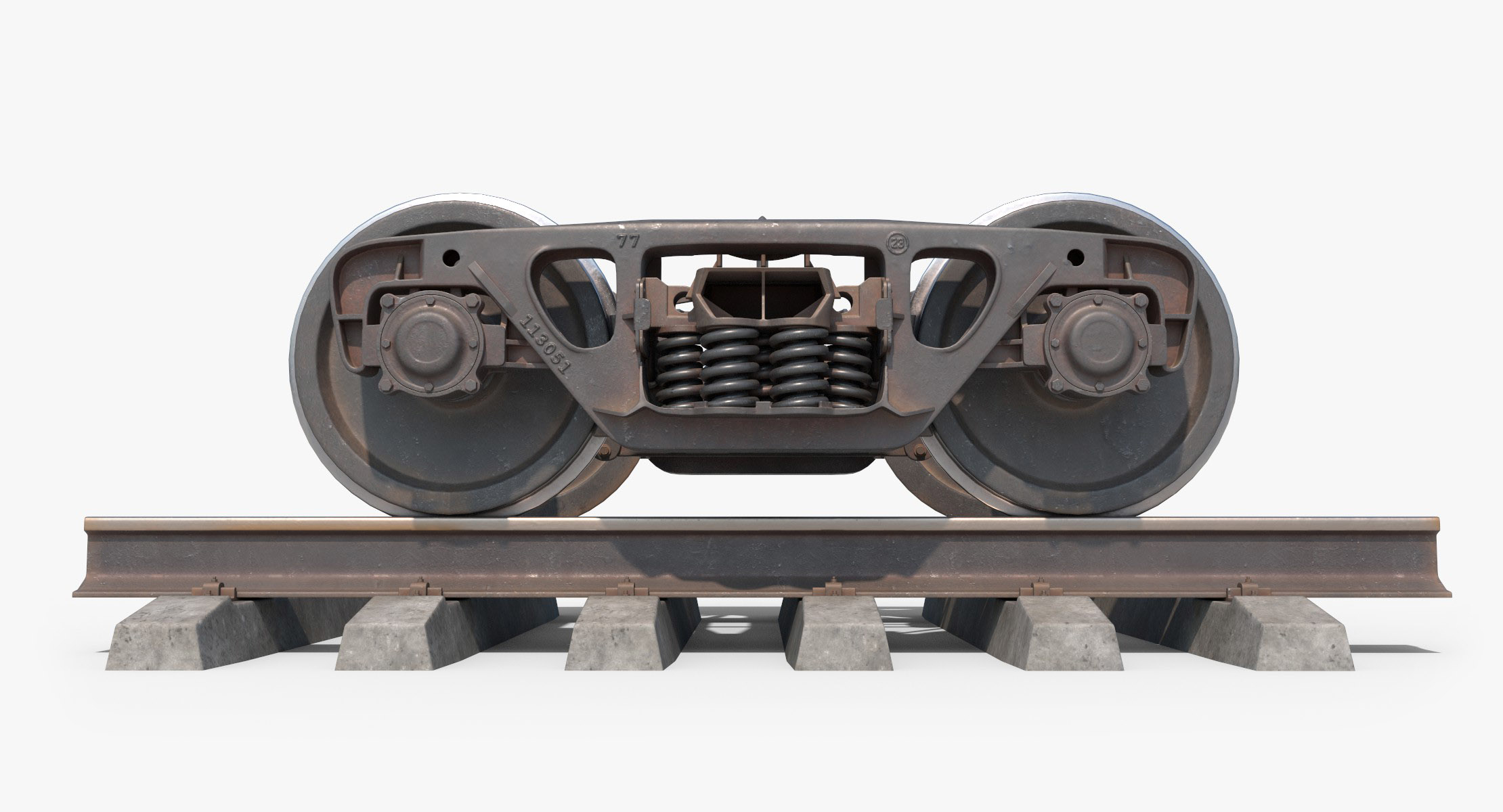 modelo 3d Bogie 18-100 - TurboSquid 1375566