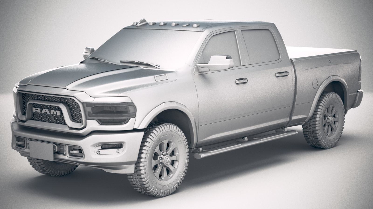 Ram power wagon 3D model - TurboSquid 1375493