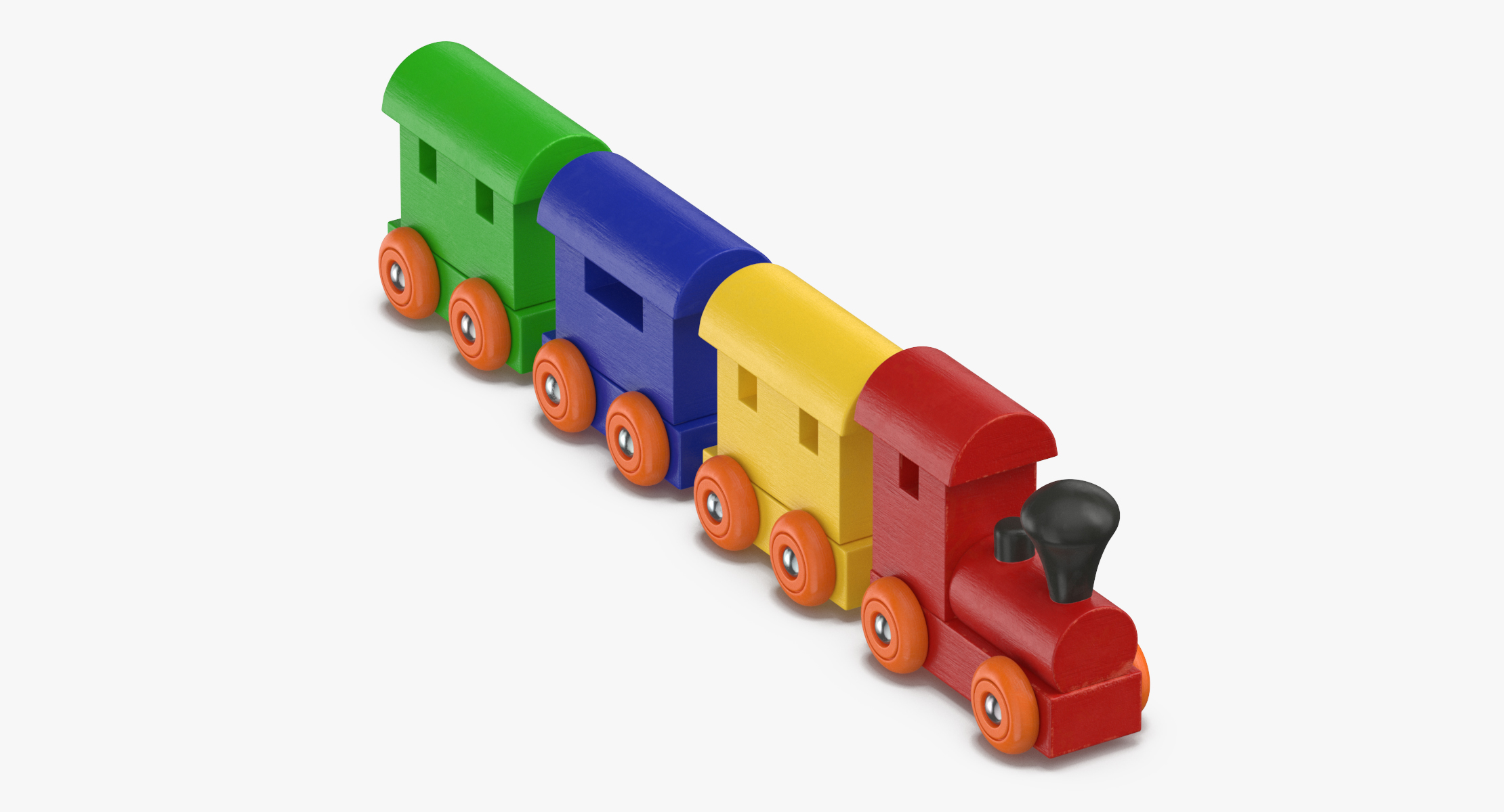 3D toy train model - TurboSquid 1375630