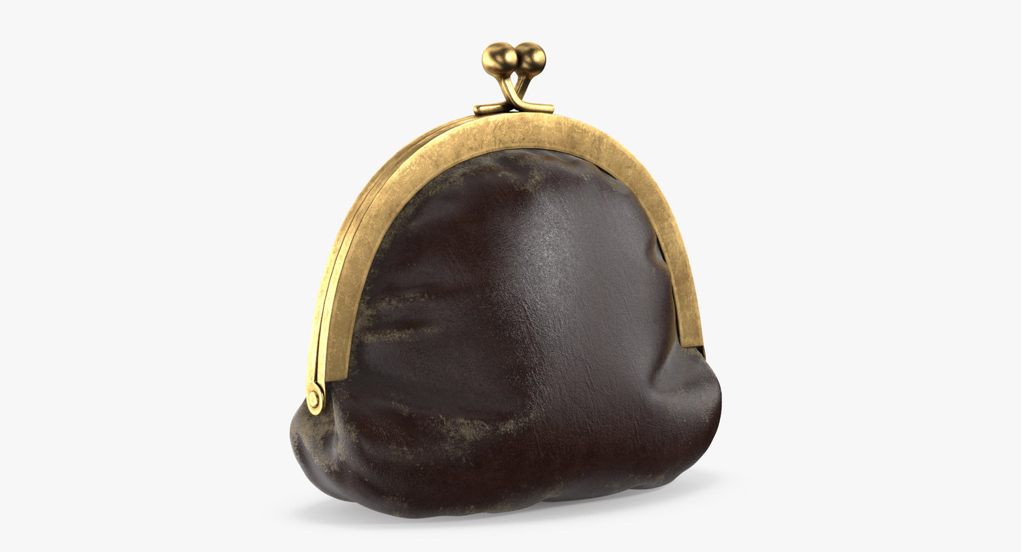 Coin purse 3D model - TurboSquid 1375628