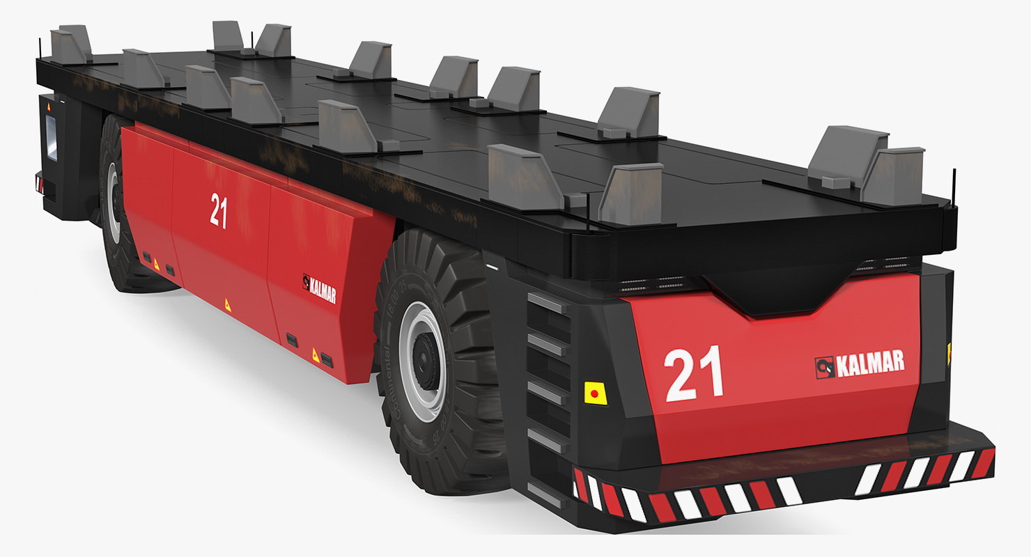 Agv trailer kalmar fastcharge 3D model - TurboSquid 1375779