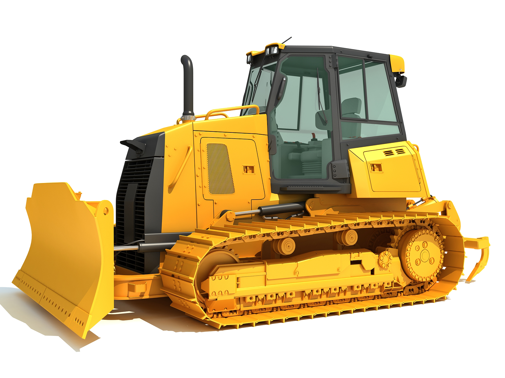 3D model bulldozer dozer - TurboSquid 1375796