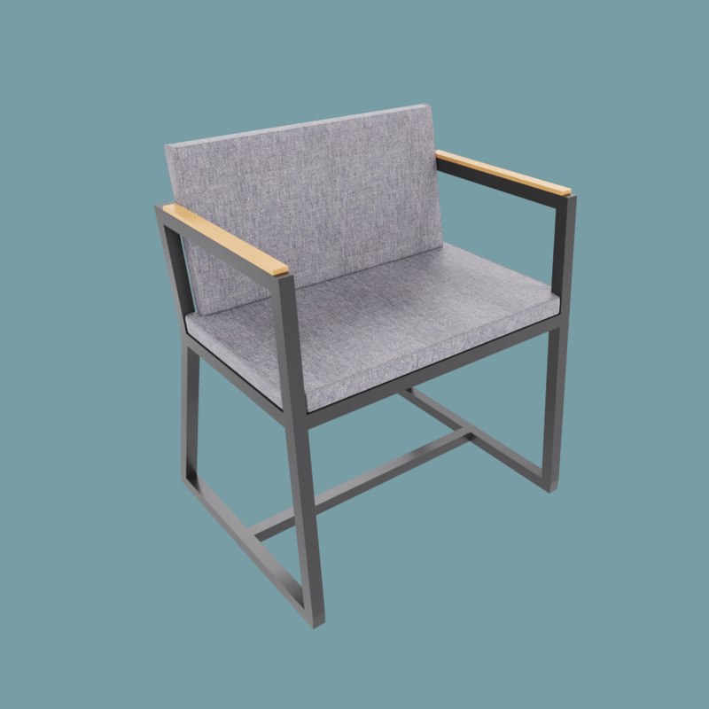 3D model blender modern chair - TurboSquid 1375817