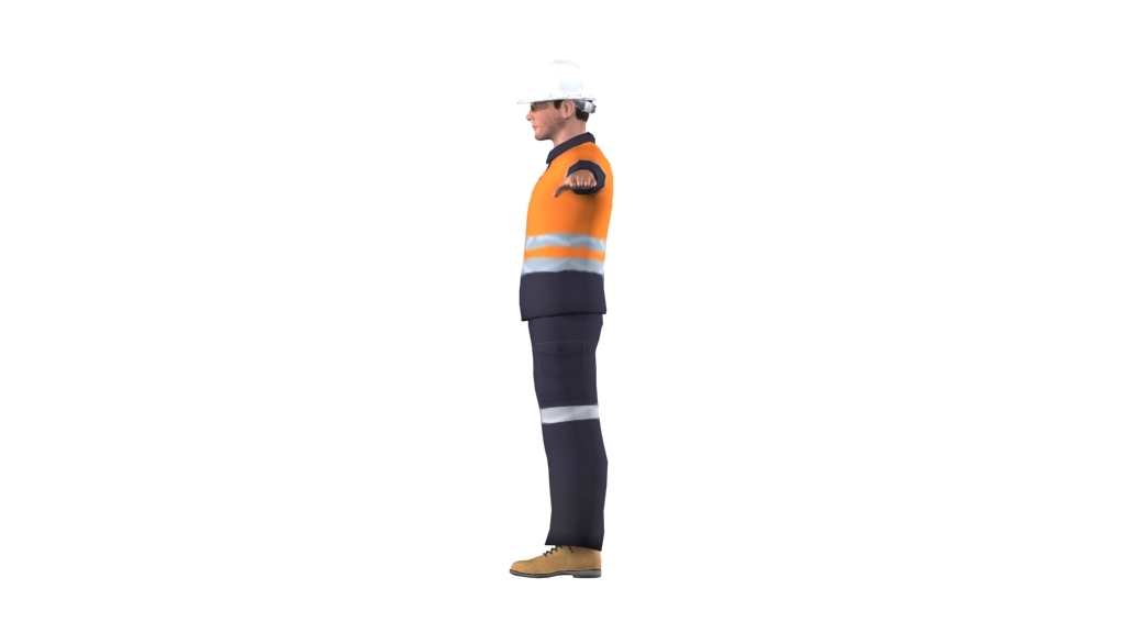 Mining construction worker 3D model - TurboSquid 1375831
