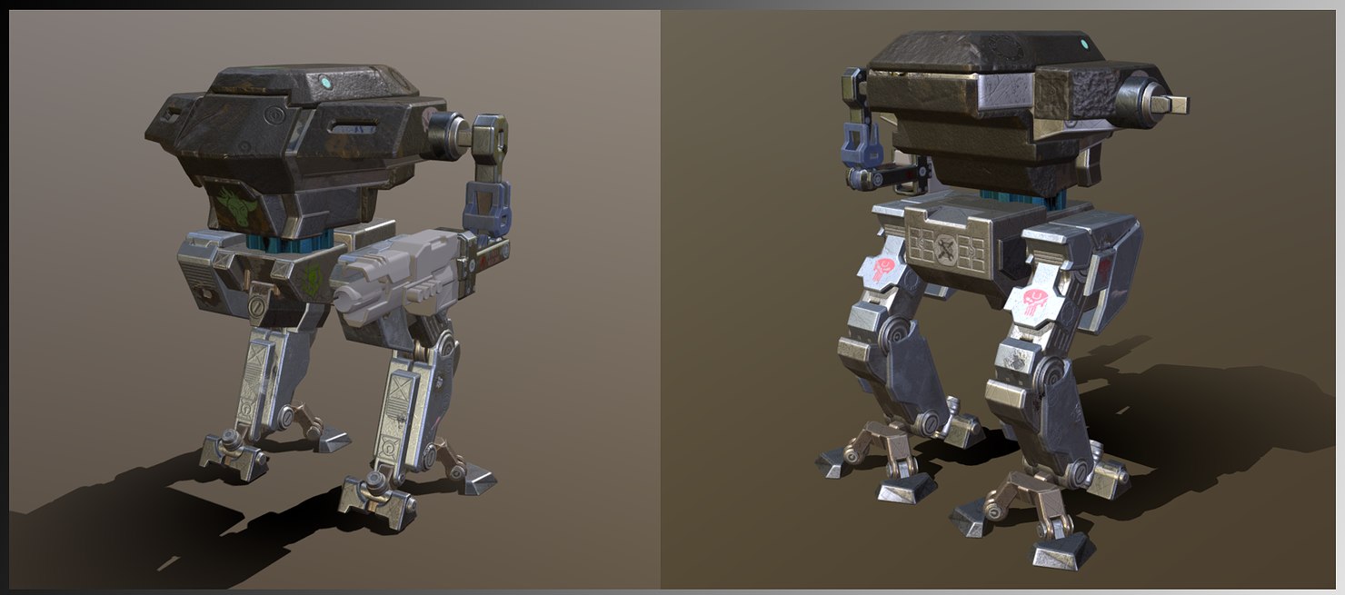 3D mech mecha model - TurboSquid 1375830