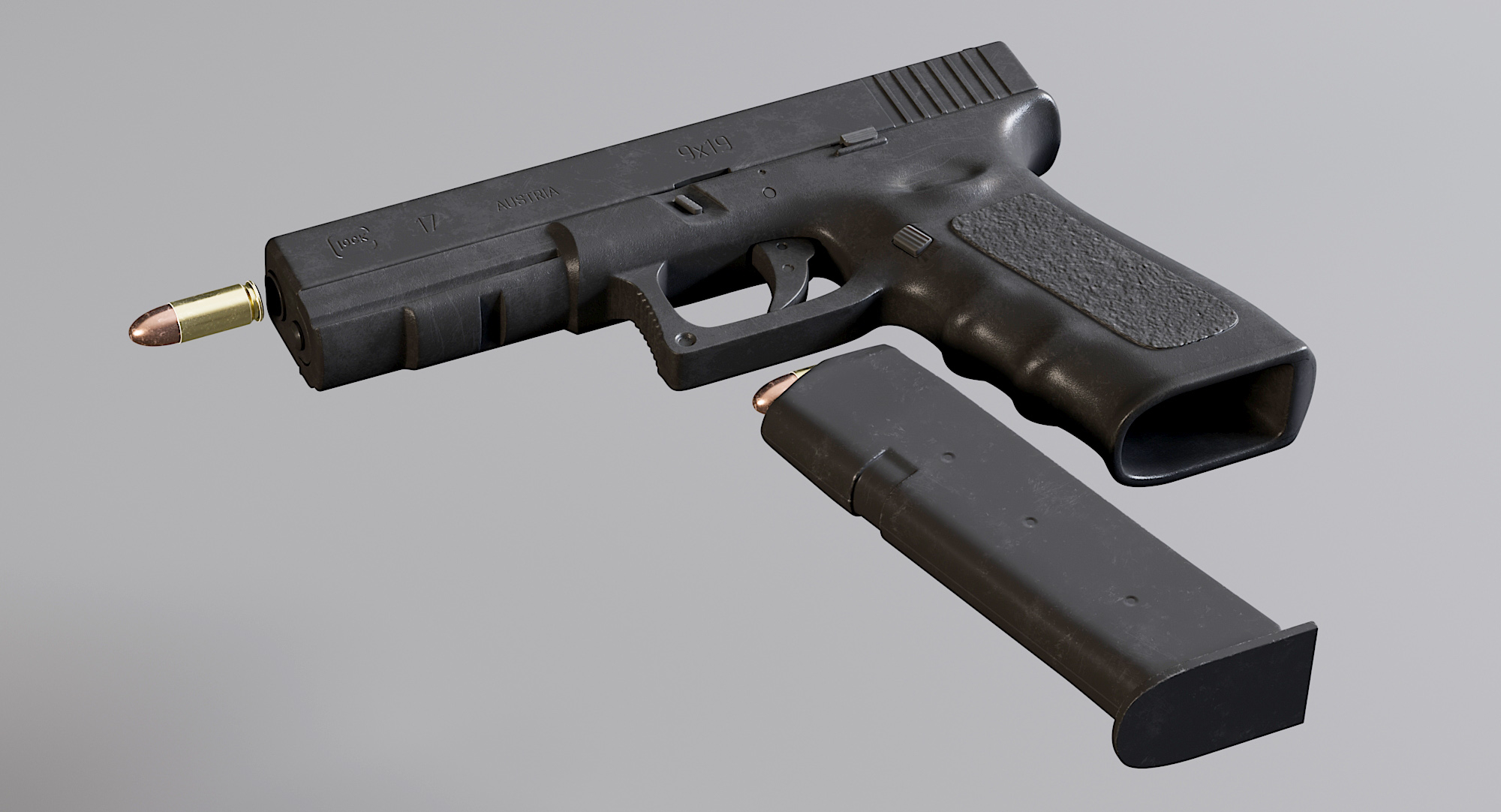 3D model glock 17 - TurboSquid 1375826