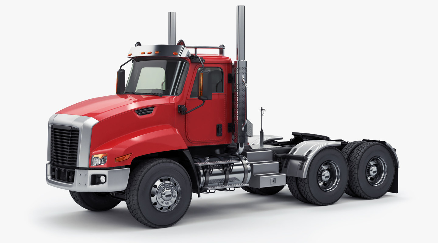 3D generic truck tractor model - TurboSquid 1376043