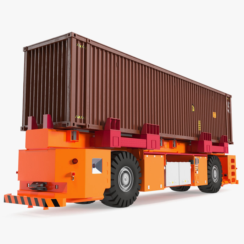Agv generic container cargo model - TurboSquid 1376087