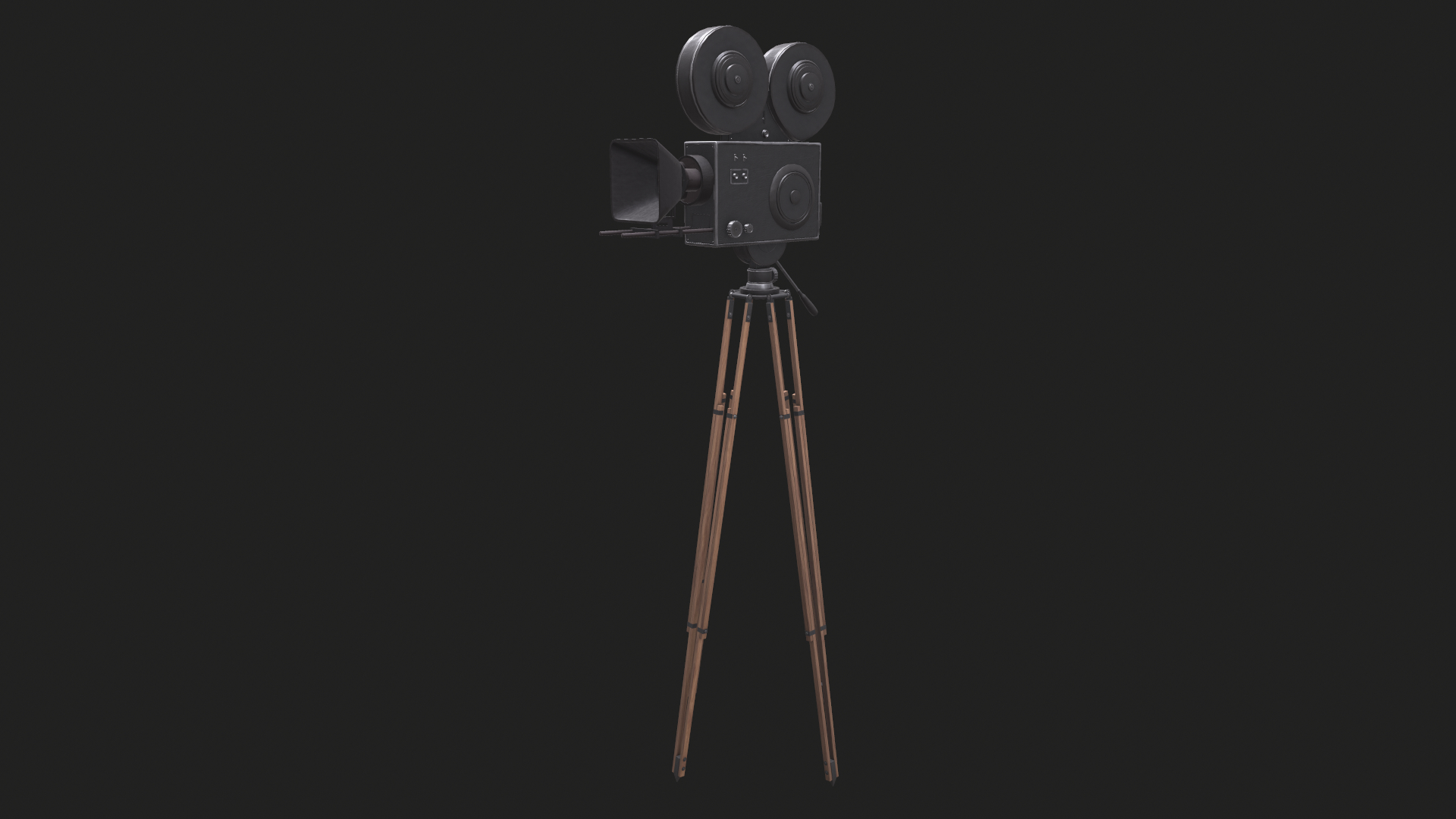 Classic movie camera 3D model - TurboSquid 1376061
