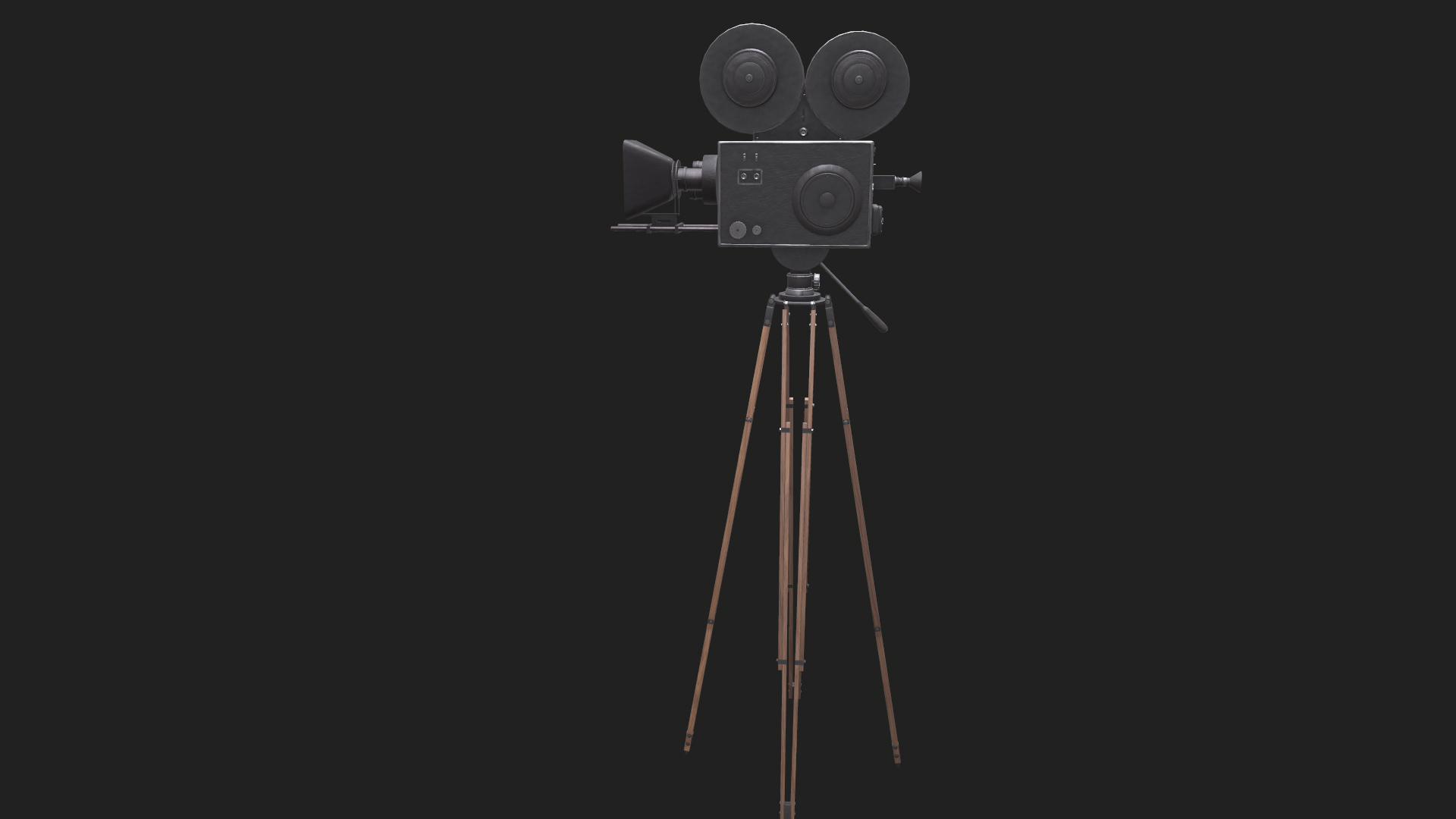 Classic movie camera 3D model - TurboSquid 1376061