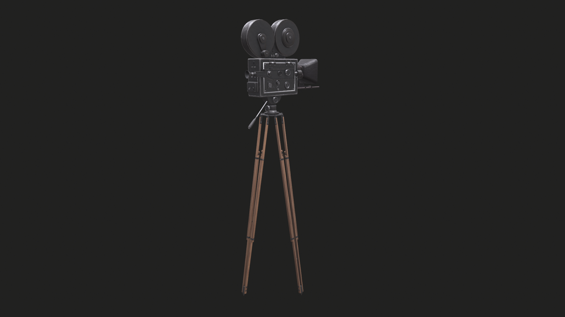 Classic movie camera 3D model - TurboSquid 1376061