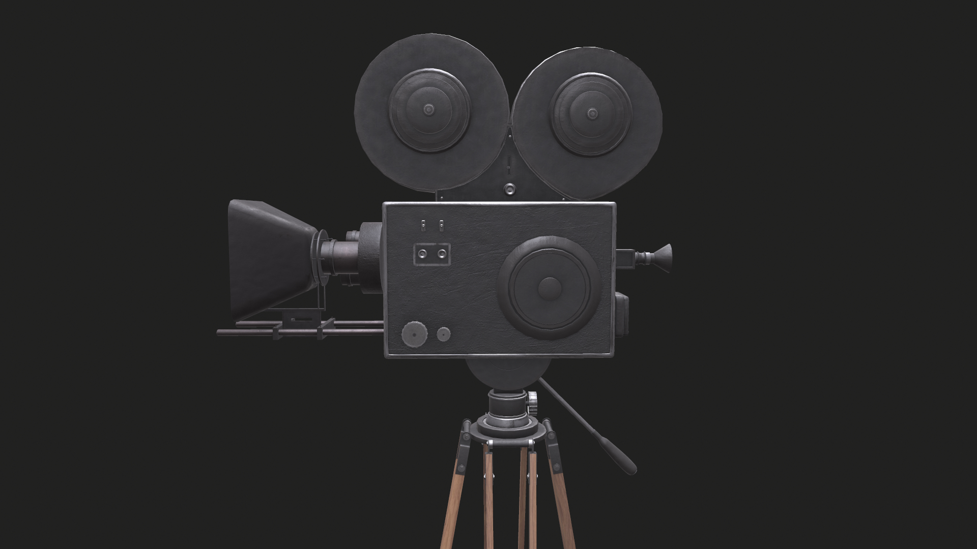 Classic movie camera 3D model - TurboSquid 1376061