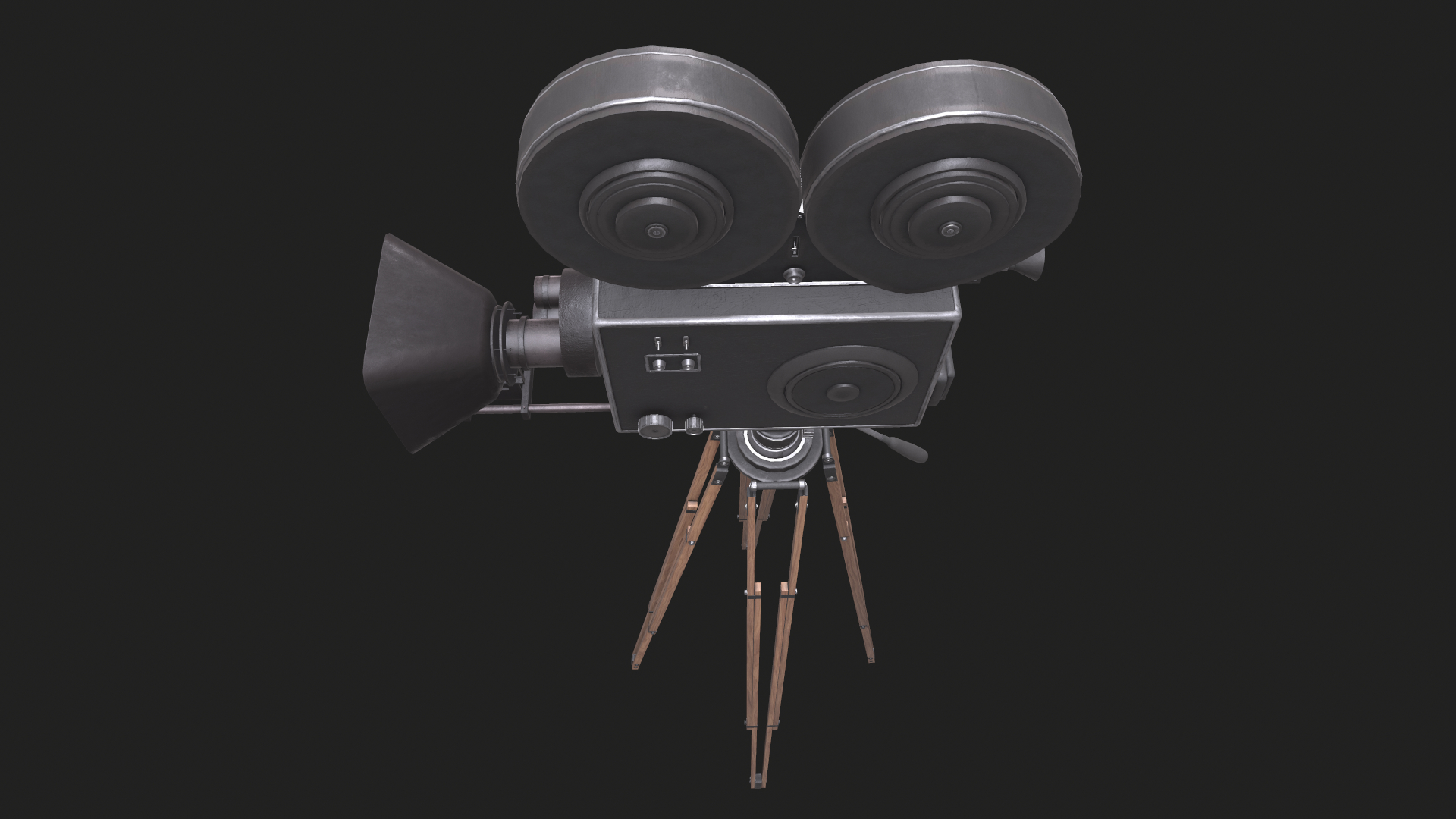 Classic movie camera 3D model - TurboSquid 1376061