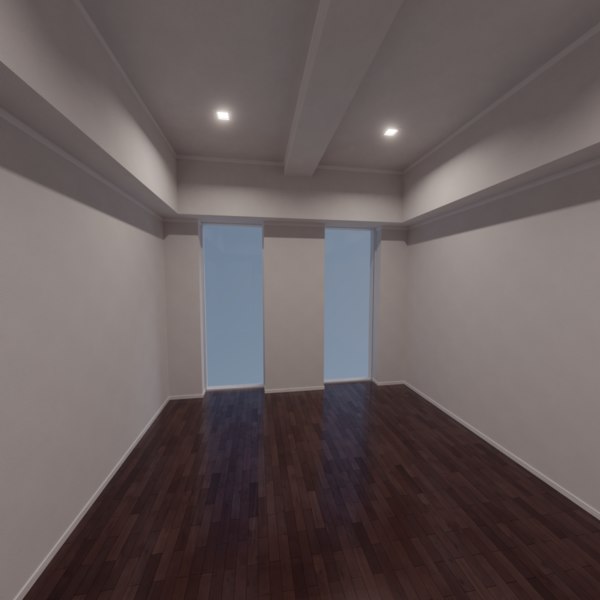 Empty Room 3D Models for Download | TurboSquid