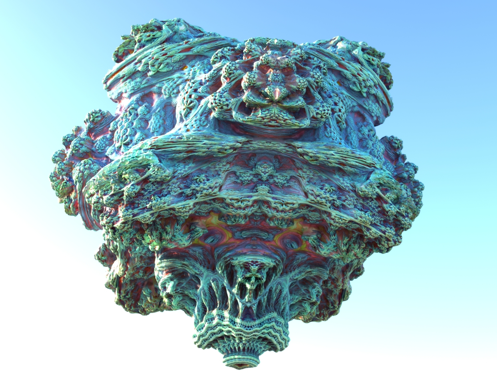 Fractal scan hd 3D model - TurboSquid 1376227