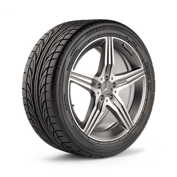 메르세데스 AMG 휠 3D 모델 - TurboSquid 1376281