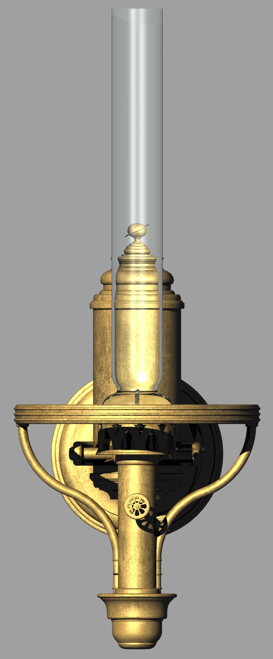 3D gas lamp model - TurboSquid 1376332