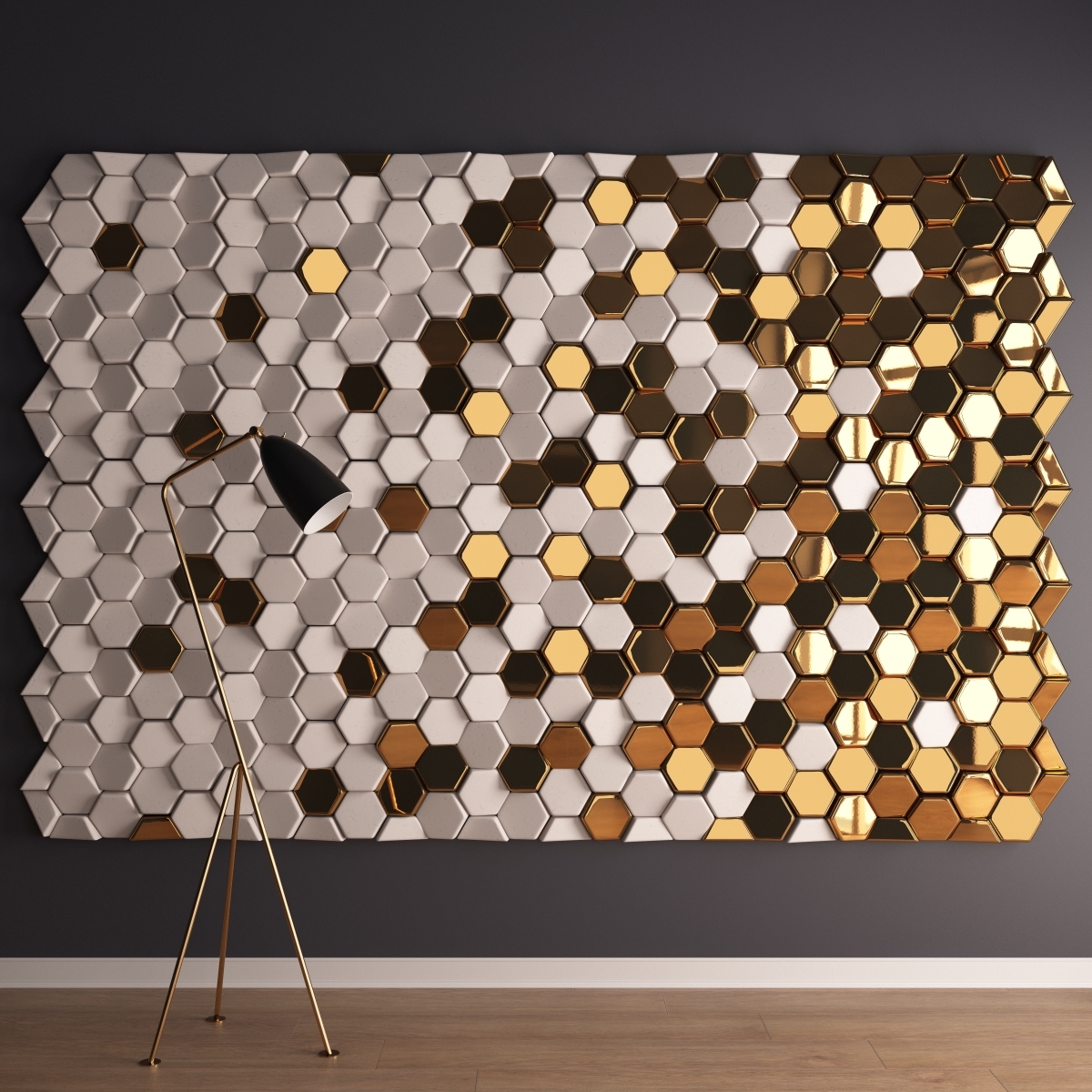 modelo 3d Panel de pared 001 - TurboSquid 1376460