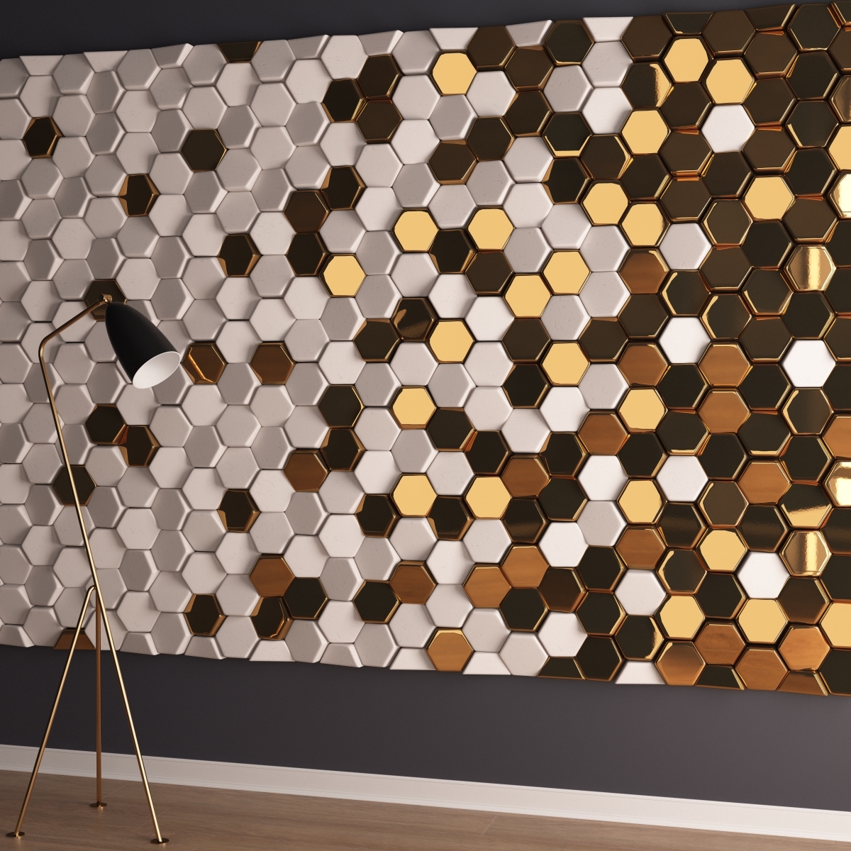 modelo 3d Panel de pared 001 - TurboSquid 1376460