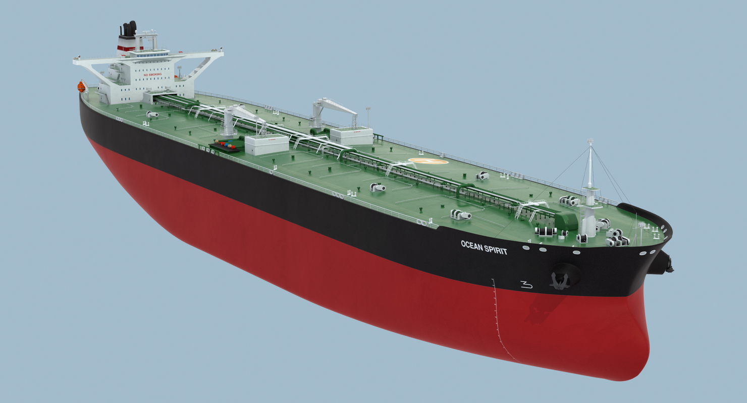 Vlcc tanker boat model - TurboSquid 1376496