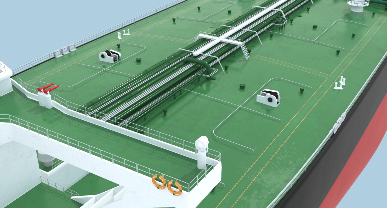 수퍼 탱커 VLCC 3D 모델 - TurboSquid 1376496