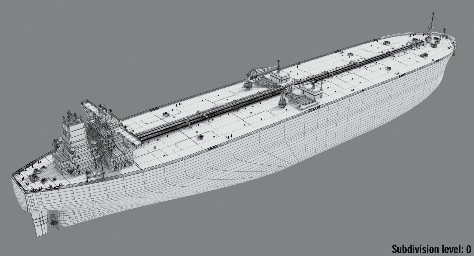Vlcc tanker boat model - TurboSquid 1376496