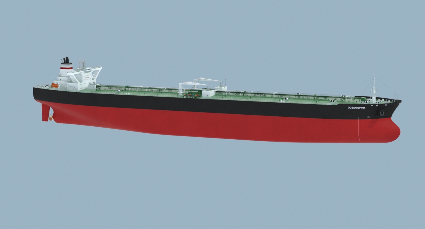 Vlcc tanker boat model - TurboSquid 1376496