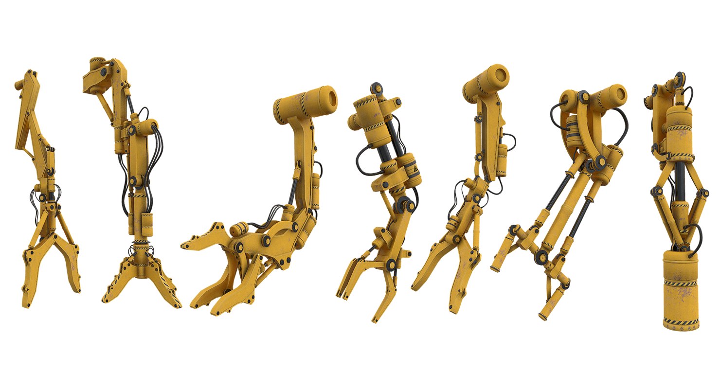 Sci fi construction mech 3D model - TurboSquid 1376570