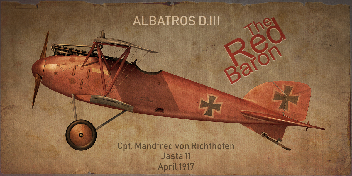 Albatros d iii model - TurboSquid 1376586