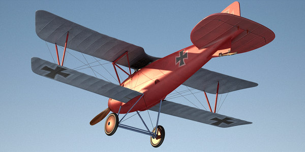Albatros d iii model - TurboSquid 1376586